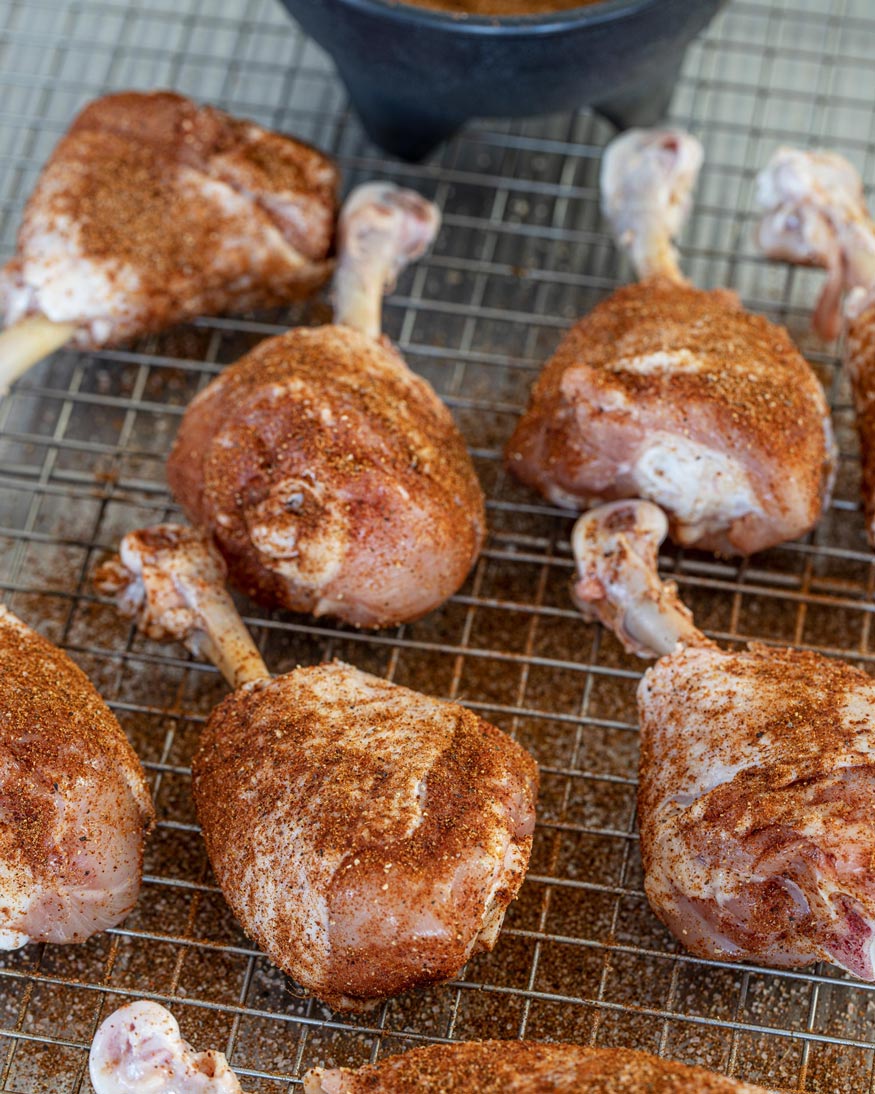 Smoked Orange Chicken Lollipops - Chiles and Smoke