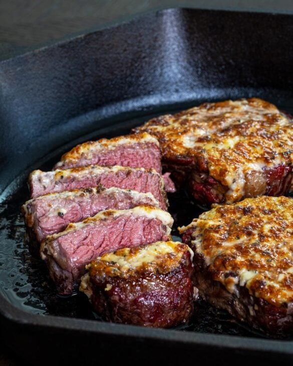 Parmesan-Crusted Steak - Chiles and Smoke