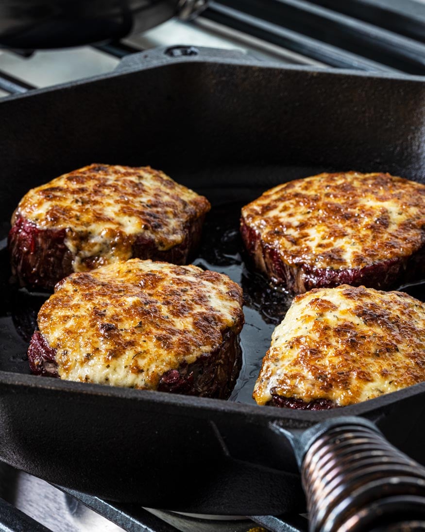 Parmesan-Crusted Steak - Chiles and Smoke