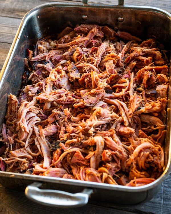 Smoked Pulled Ham - Chiles and Smoke
