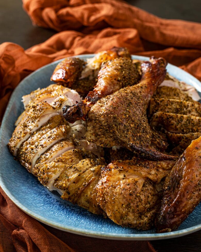 Juicy Smoked Spatchcock Turkey - Chiles and Smoke
