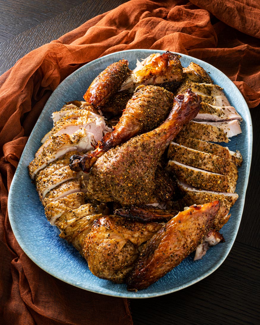 Juicy Smoked Spatchcock Turkey - Chiles and Smoke