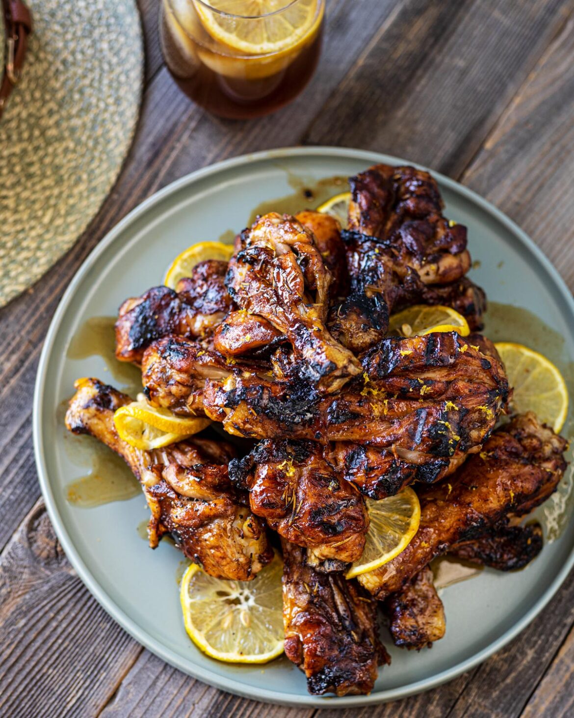 Spiked Arnold Palmer Chicken - Chiles and Smoke