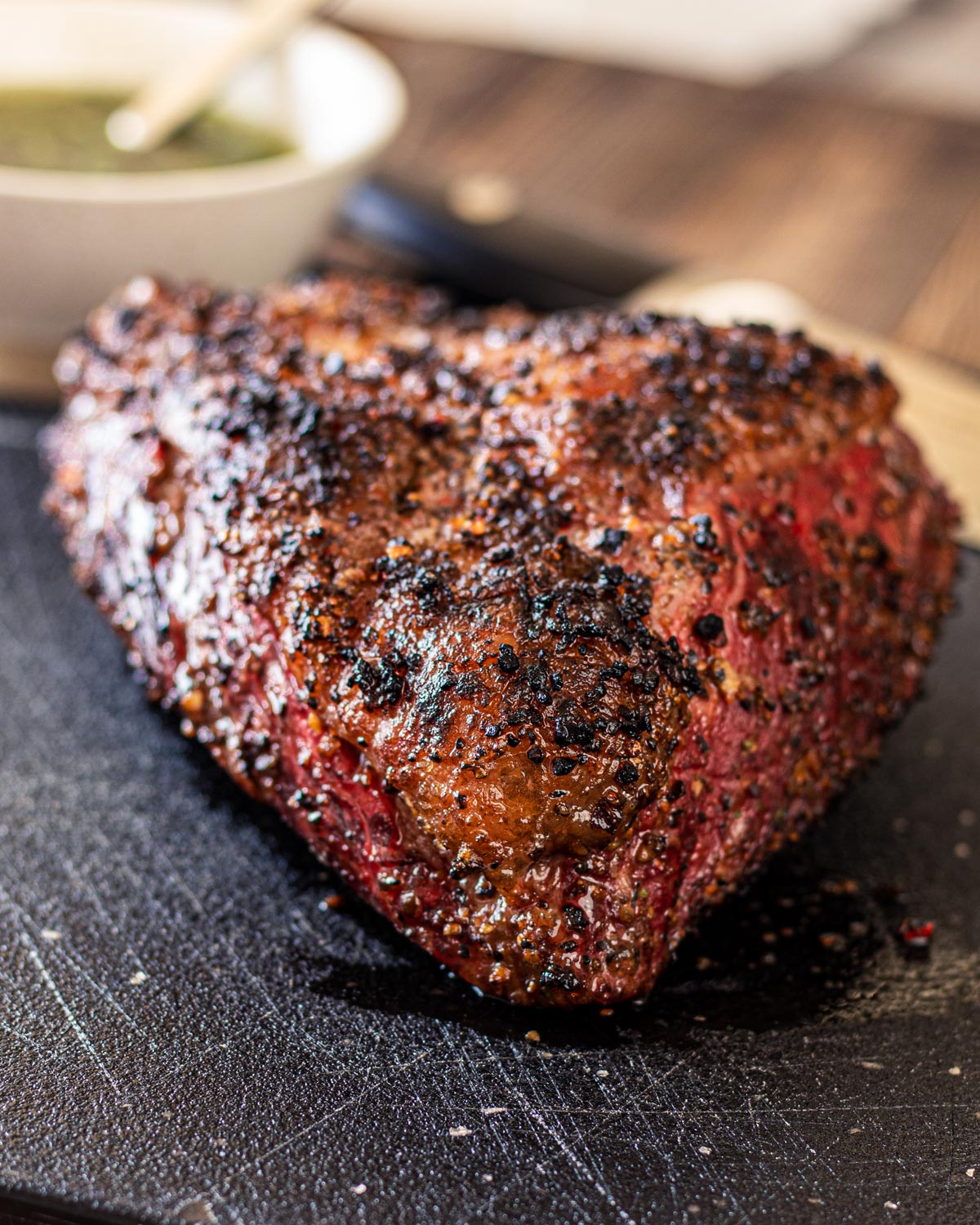 Reverse Seared Picanha - Chiles and Smoke