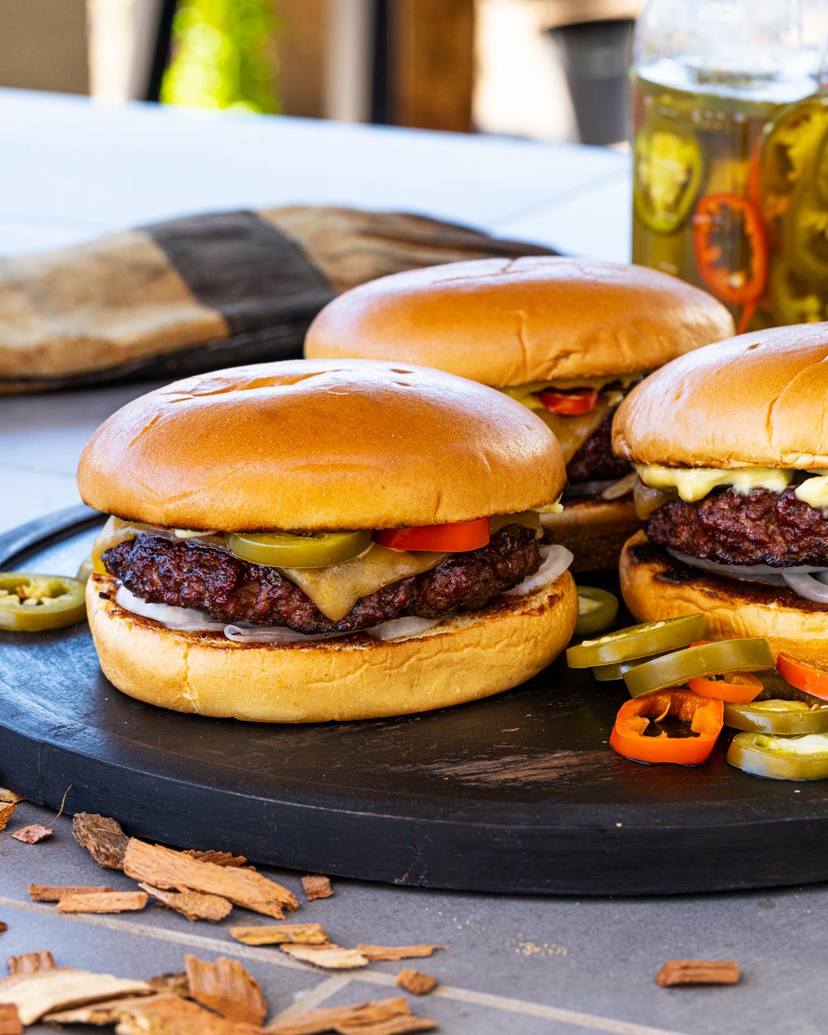 How to Make Juicy Smoked Burgers - Chiles and Smoke