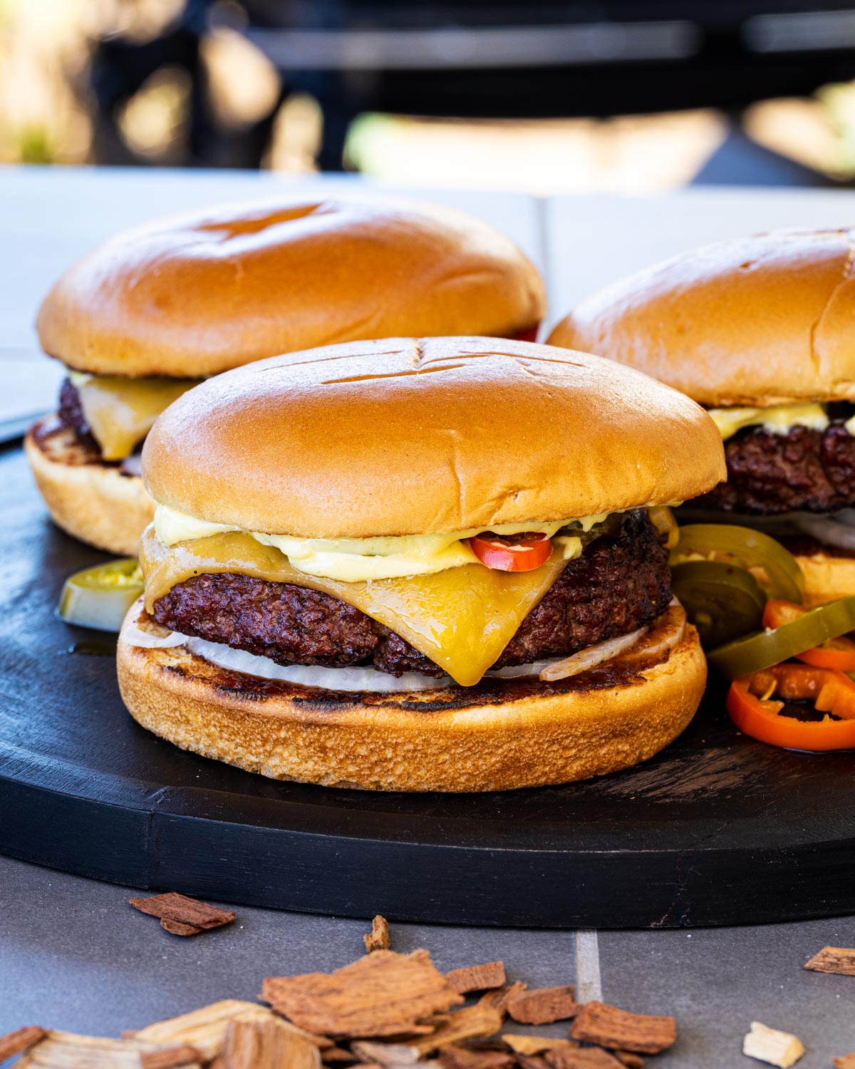 How to Make Juicy Smoked Burgers - Chiles and Smoke