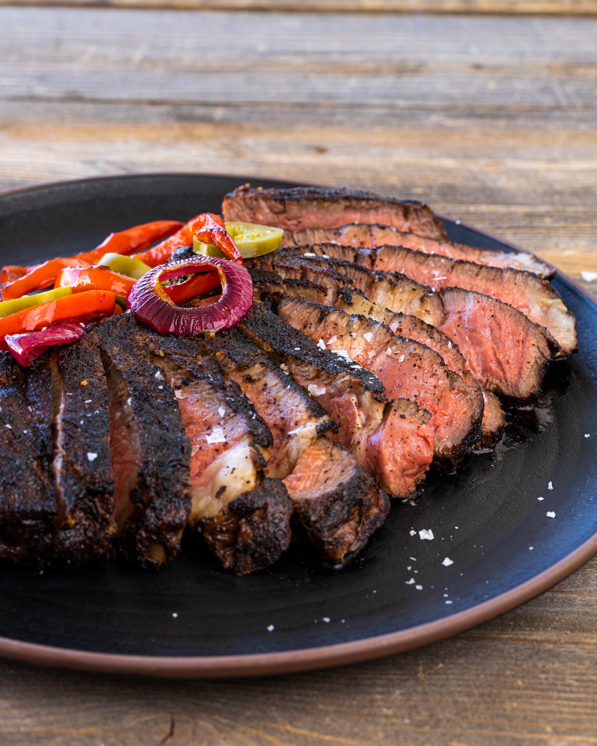 Coffee-Crusted Ribeye - Chiles and Smoke