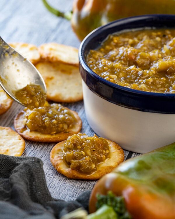 Roasted Hatch Chile Jam - Chiles and Smoke