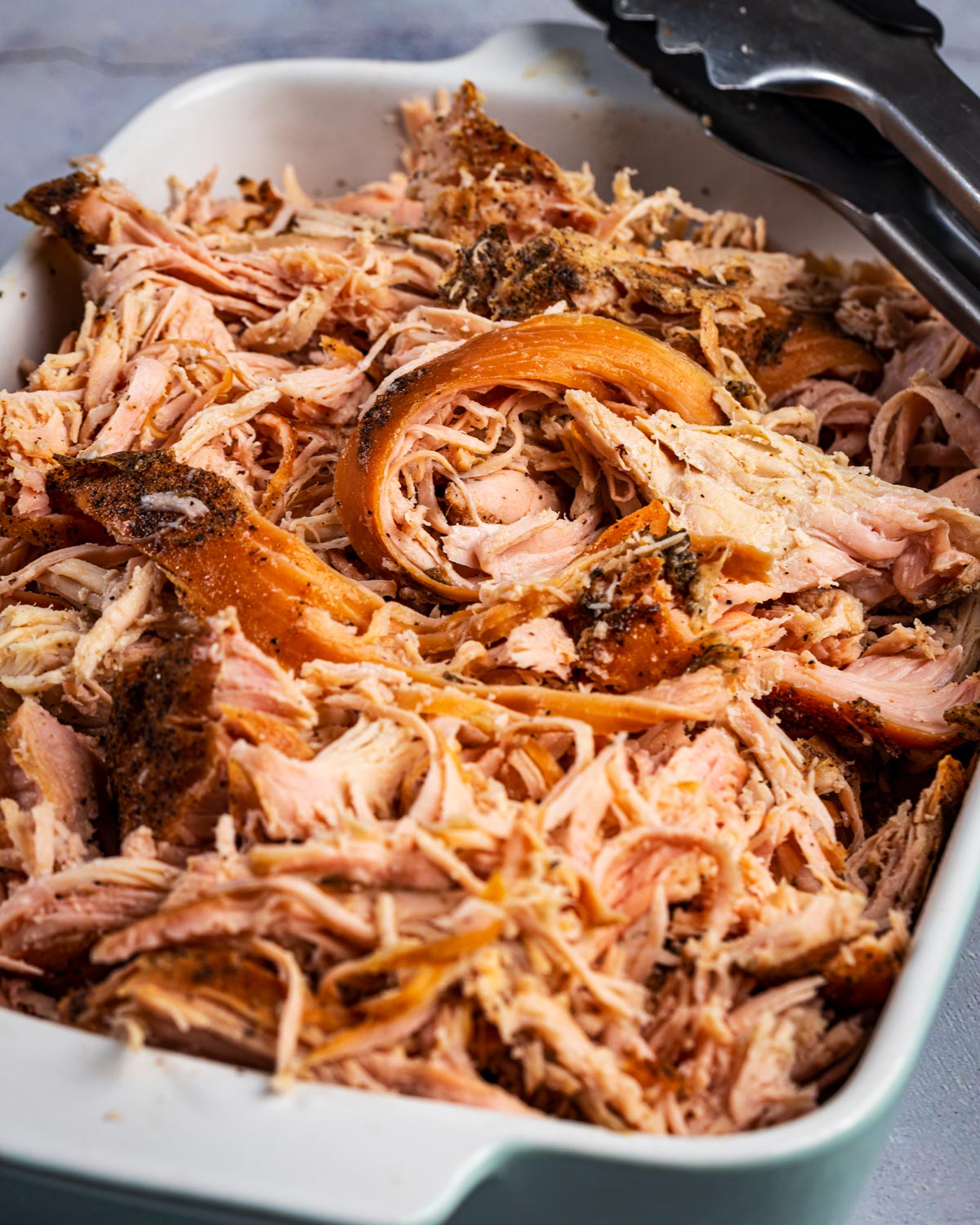 Smoked Pulled Turkey Breast - Chiles and Smoke