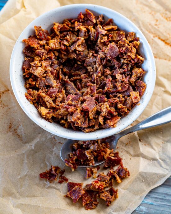 Smoked Bacon Crumbles - Chiles and Smoke