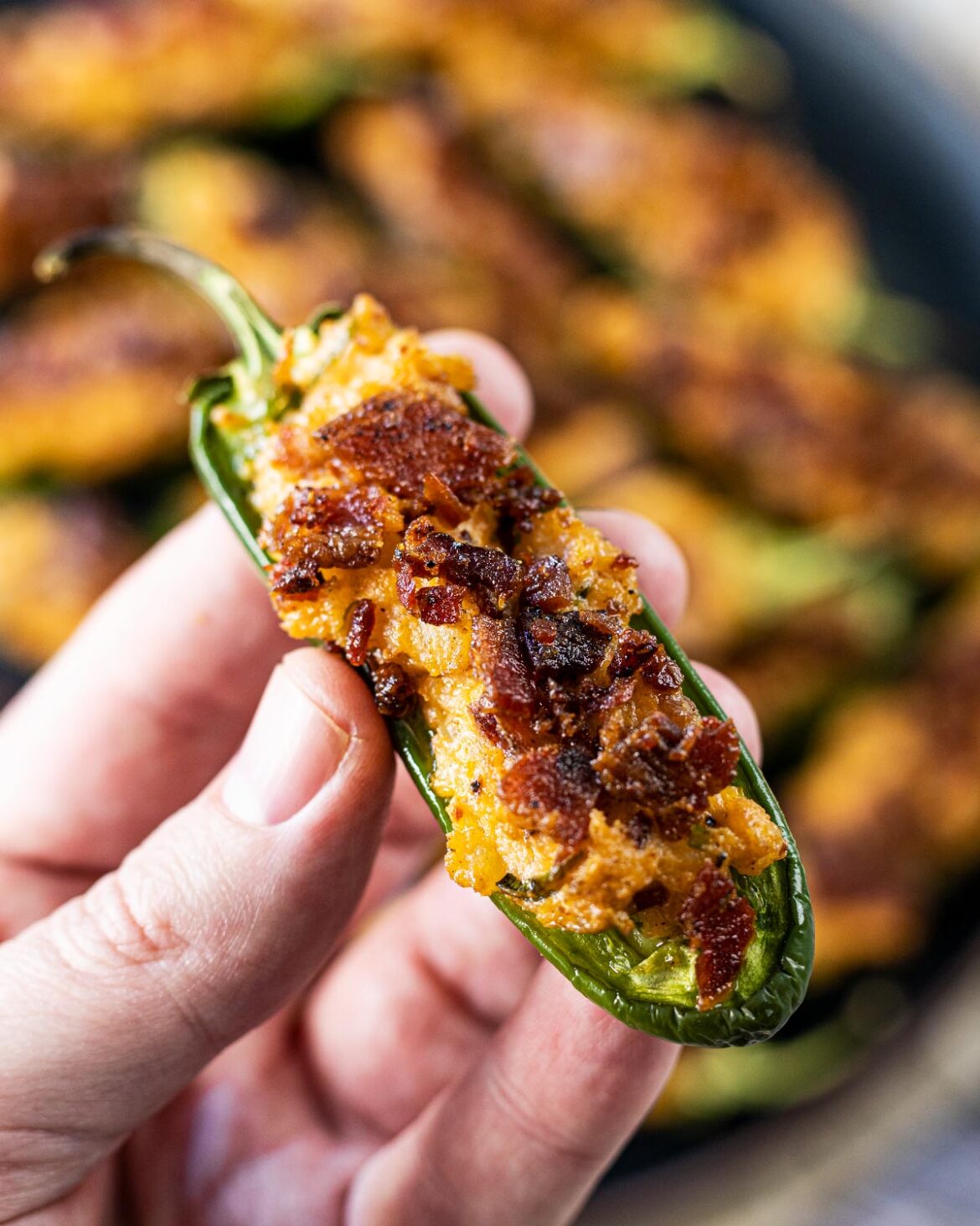 Loaded Baked Potato Jalapeno Poppers - Chiles and Smoke