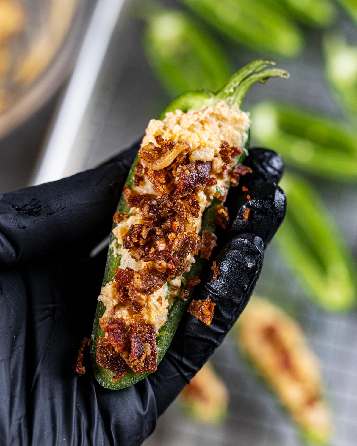 Loaded Baked Potato Jalapeno Poppers - Chiles and Smoke
