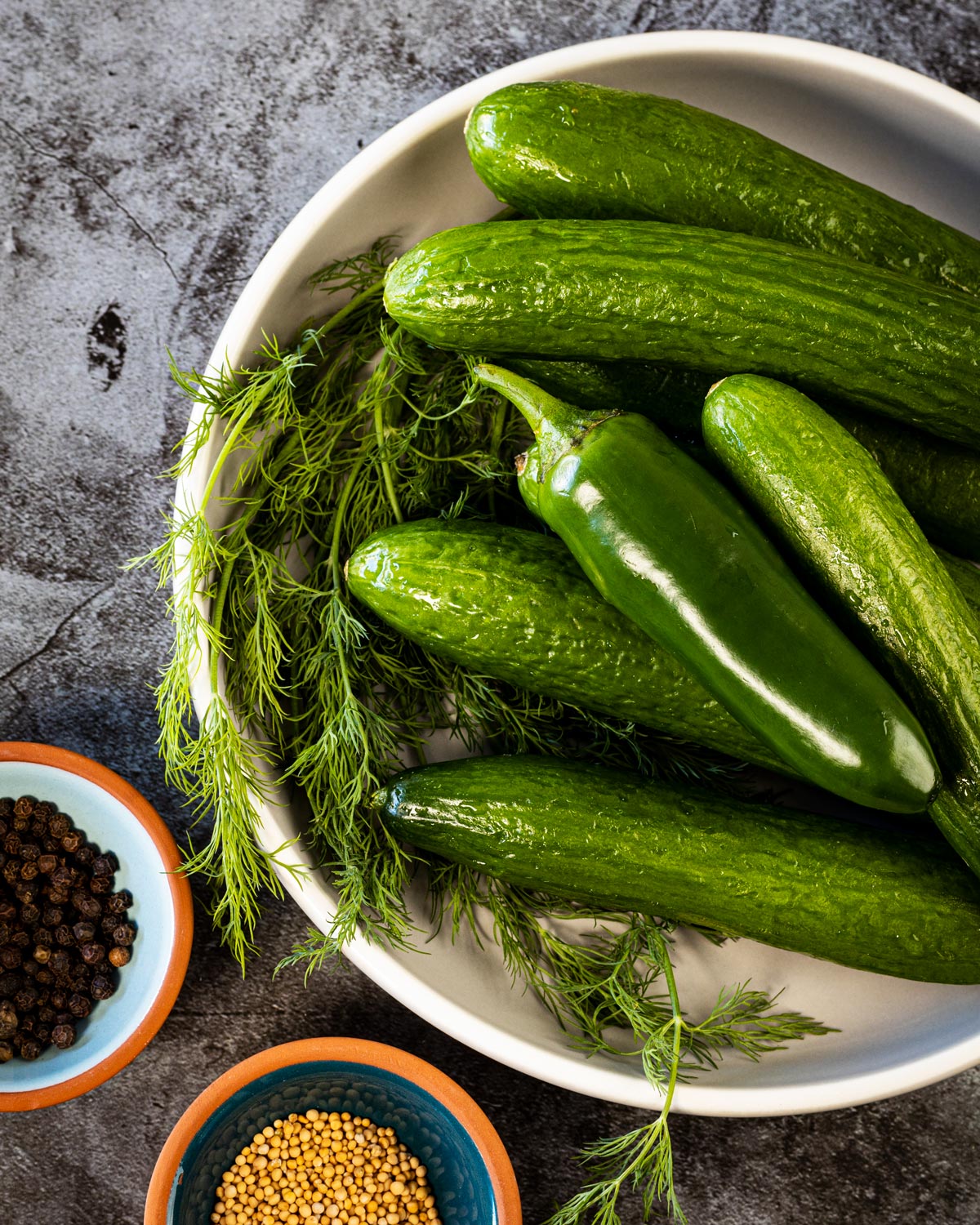 Sweet and Spicy Pickles - Chiles and Smoke