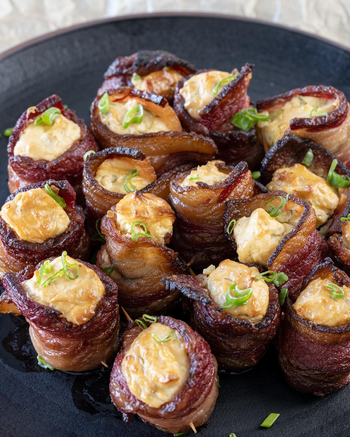 Smoked Beef Shots with Beef Bacon - Chiles and Smoke