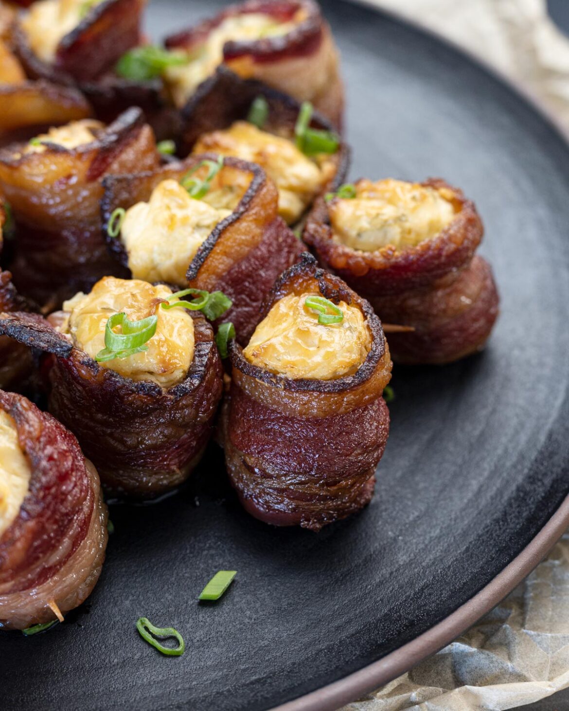 Smoked Beef Shots with Beef Bacon - Chiles and Smoke