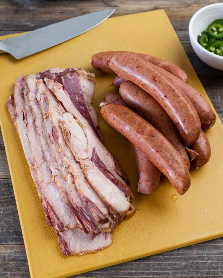 Smoked Beef Shots with Beef Bacon - Chiles and Smoke