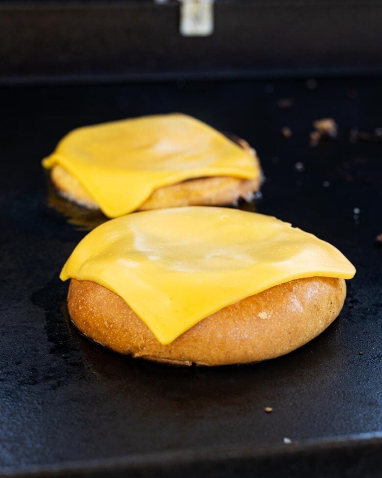 Grilled Cheese Burgers - Chiles and Smoke