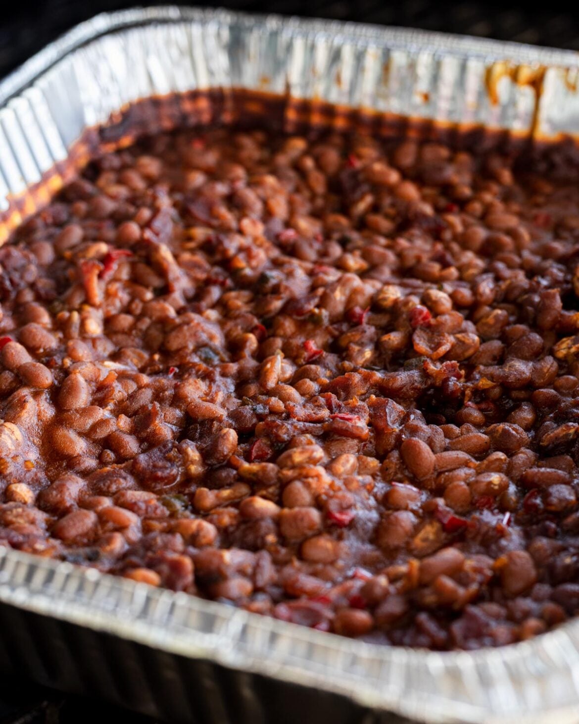 Smoked Baked Beans - Chiles and Smoke