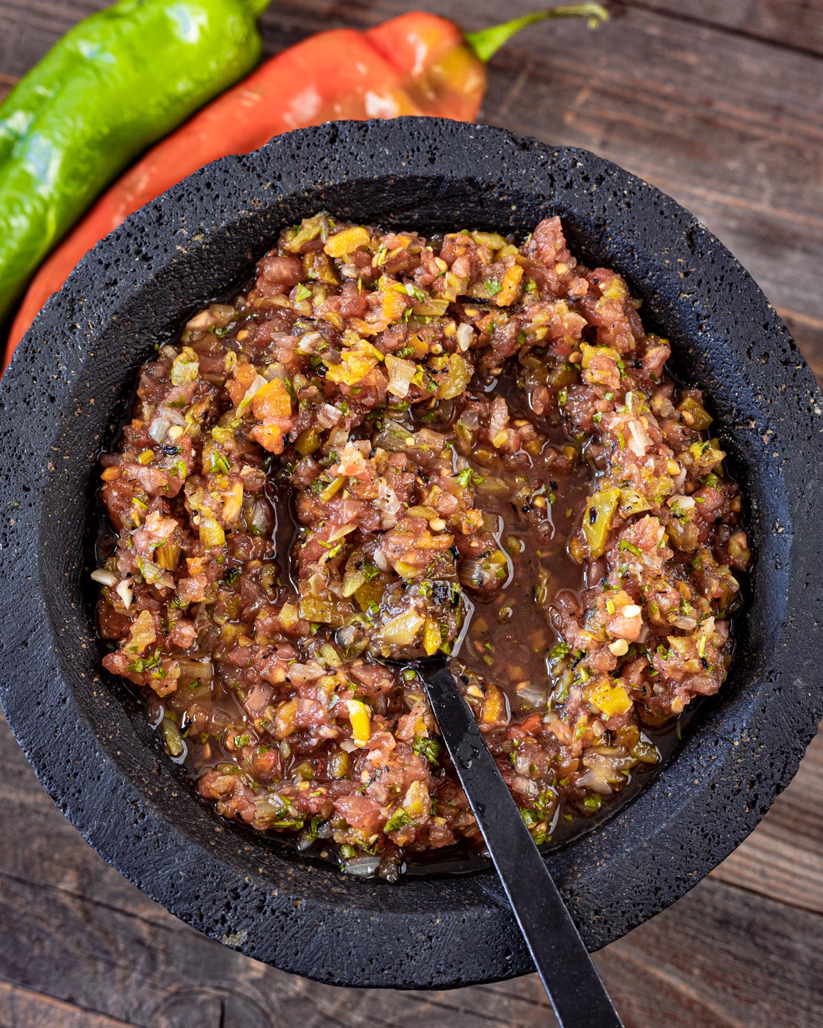 Fire Roasted Santa Maria Salsa - Chiles and Smoke