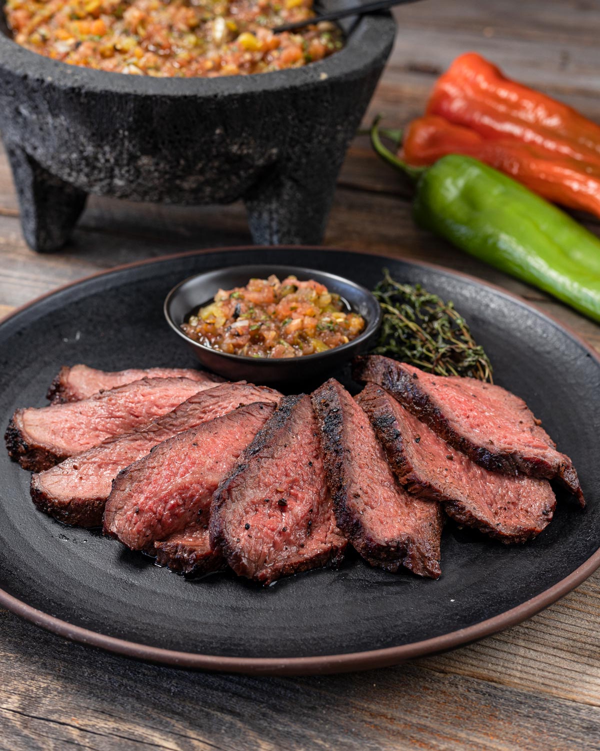 Fire Roasted Santa Maria Salsa - Chiles and Smoke