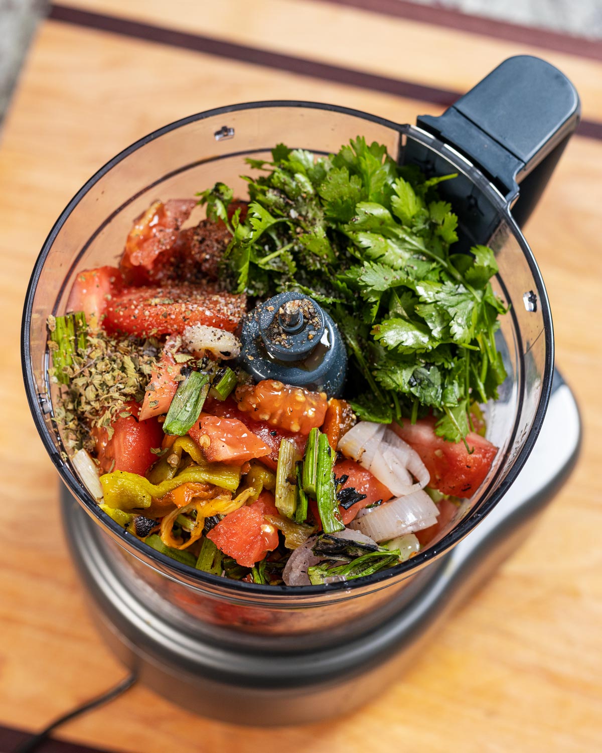 Fire Roasted Santa Maria Salsa - Chiles and Smoke