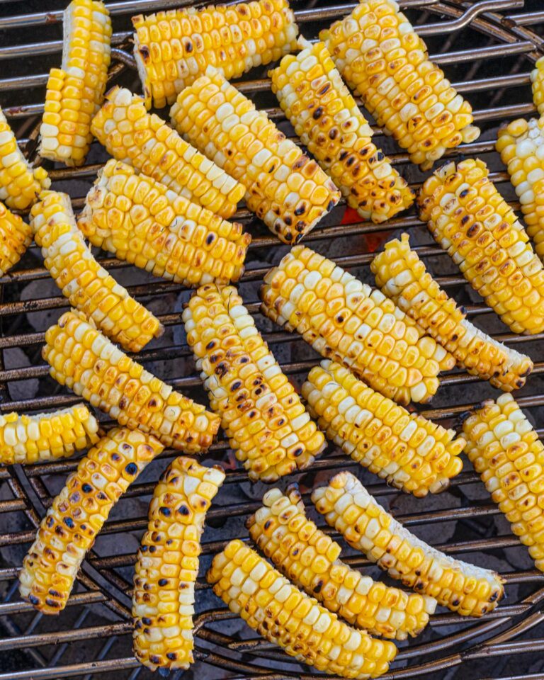 Grilled Corn Ribs - Chiles and Smoke