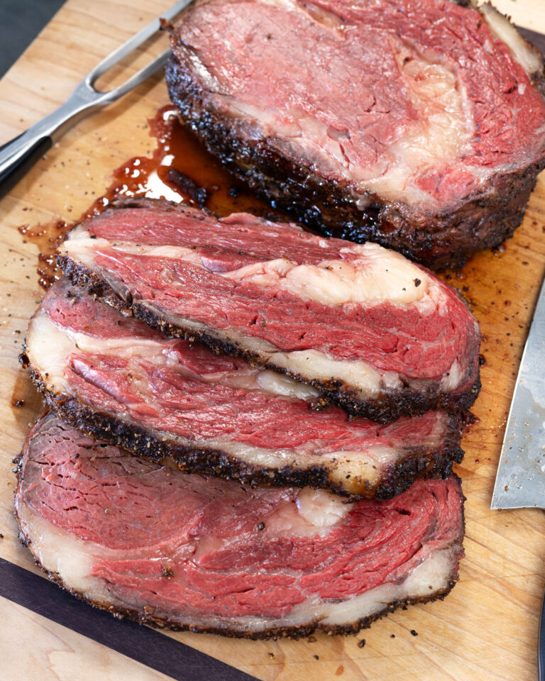 JUICY Smoked Prime Rib - Chiles and Smoke