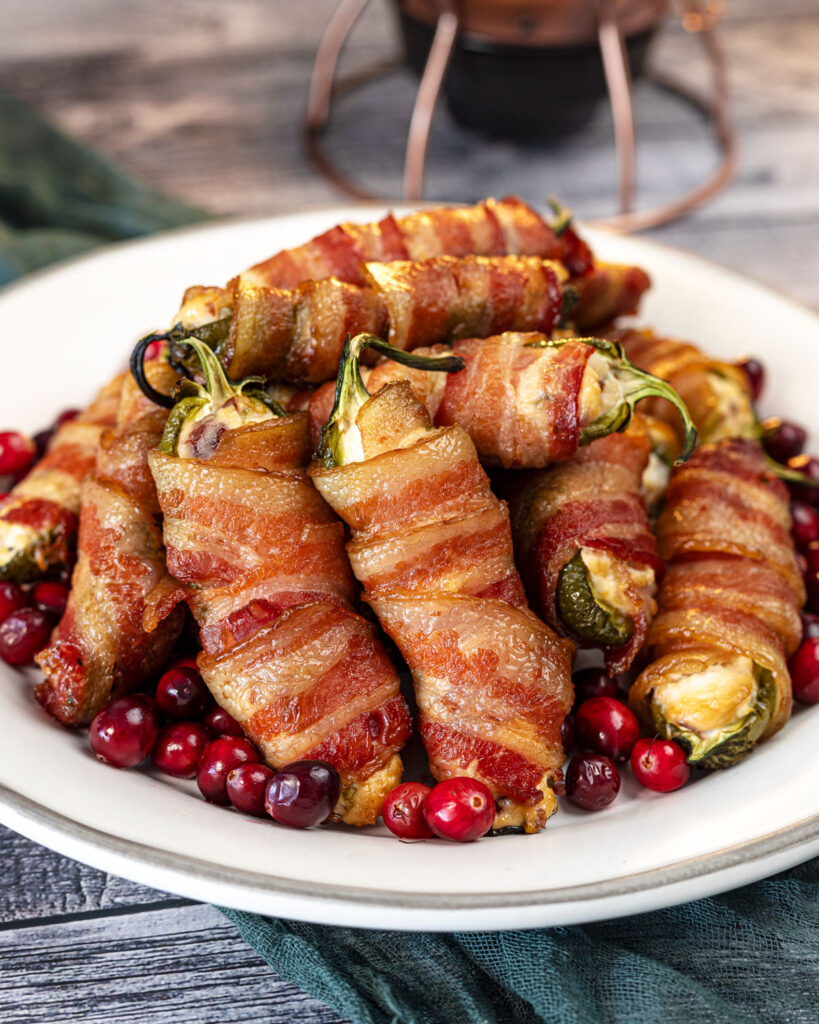 Cranberry Jalapeno Poppers - Chiles and Smoke