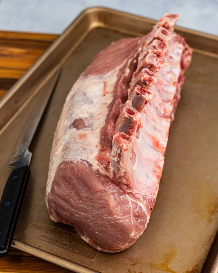 Smoked Rack of Pork - Chiles and Smoke