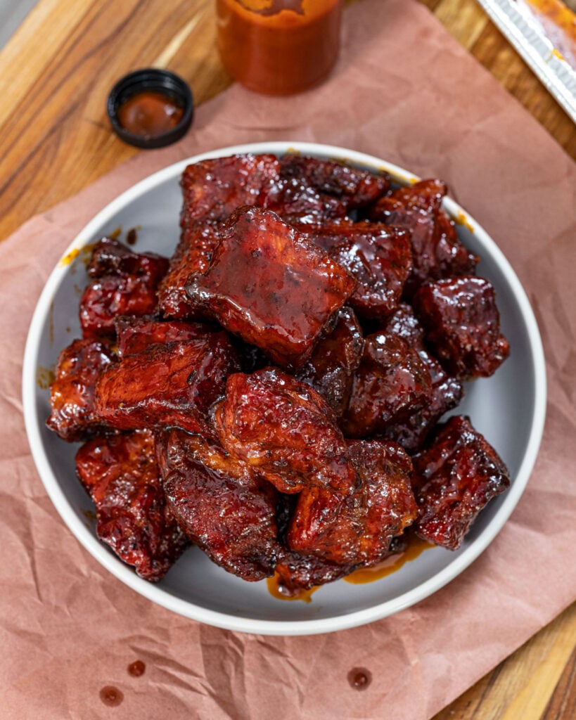 Country Style Rib Burnt Ends - Chiles and Smoke