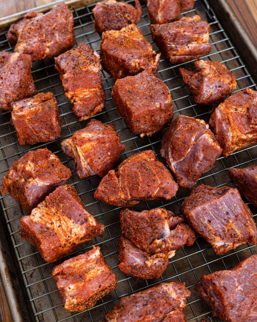 Country Style Rib Burnt Ends - Chiles and Smoke