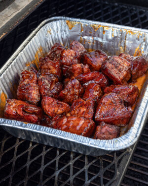 Country Style Rib Burnt Ends - Chiles and Smoke