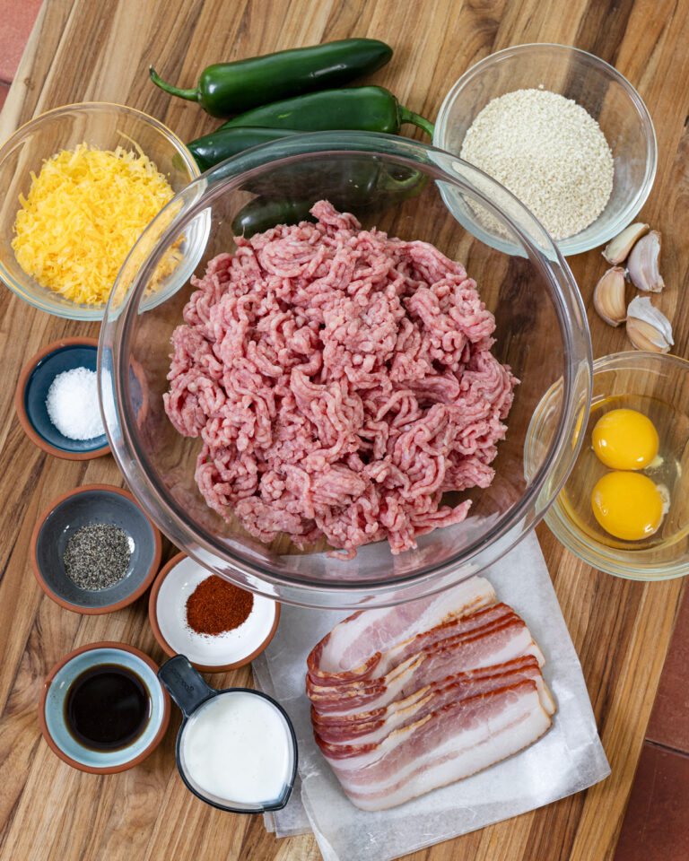 Jalapeno Popper Meatballs (Cream Cheese Stuffed) - Chiles and Smoke