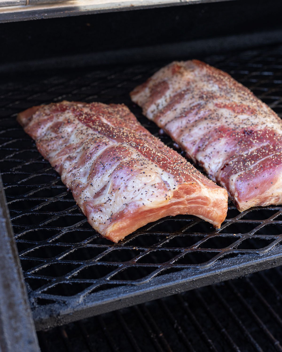 Bacon Ribs (Cured and Smoked) - Chiles and Smoke