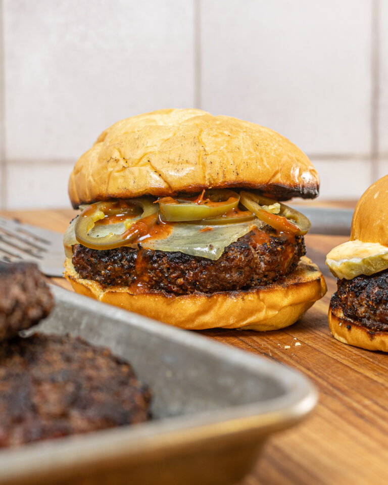 How to Grill Burgers Over Charcoal - Chiles and Smoke