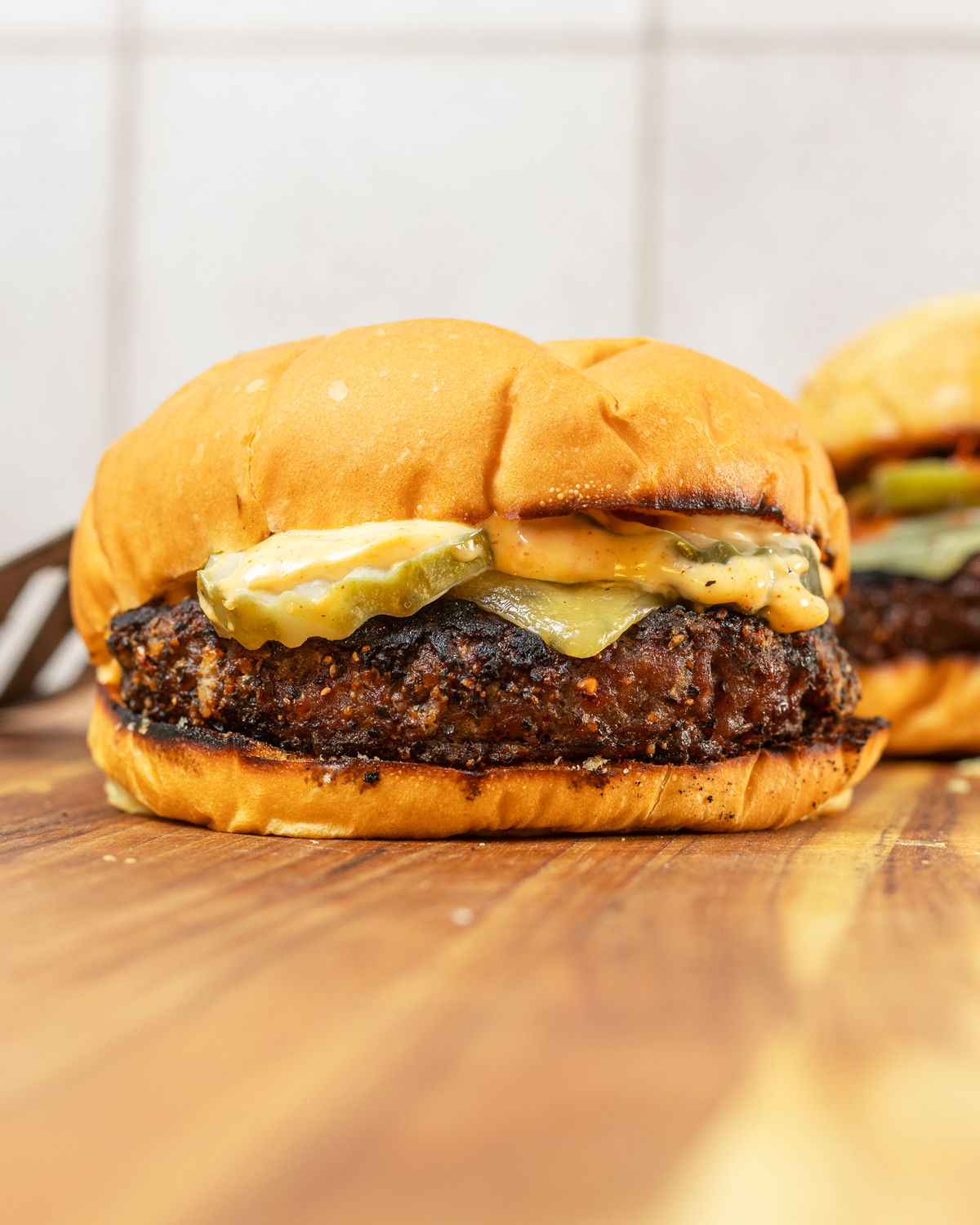 How to Grill Burgers Over Charcoal - Chiles and Smoke