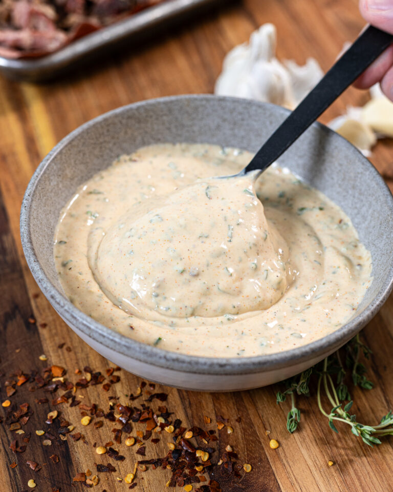 Cowboy Sauce (Cowboy Butter Ranch Dressing) - Chiles and Smoke