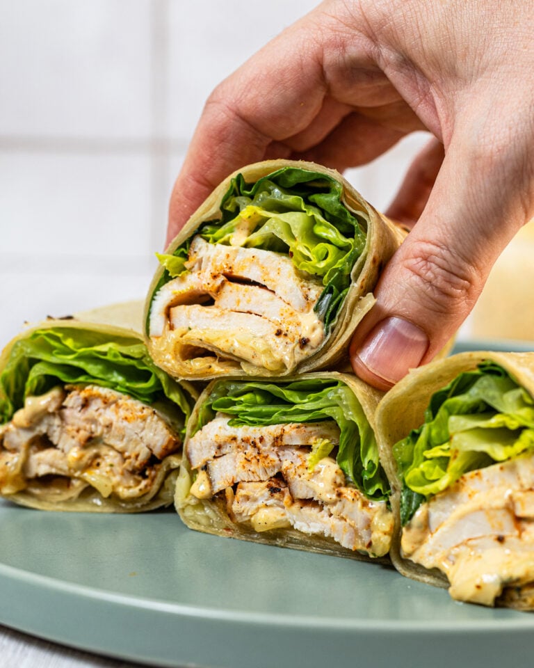 Grilled Chicken Wraps (Quick + Easy) - Chiles and Smoke